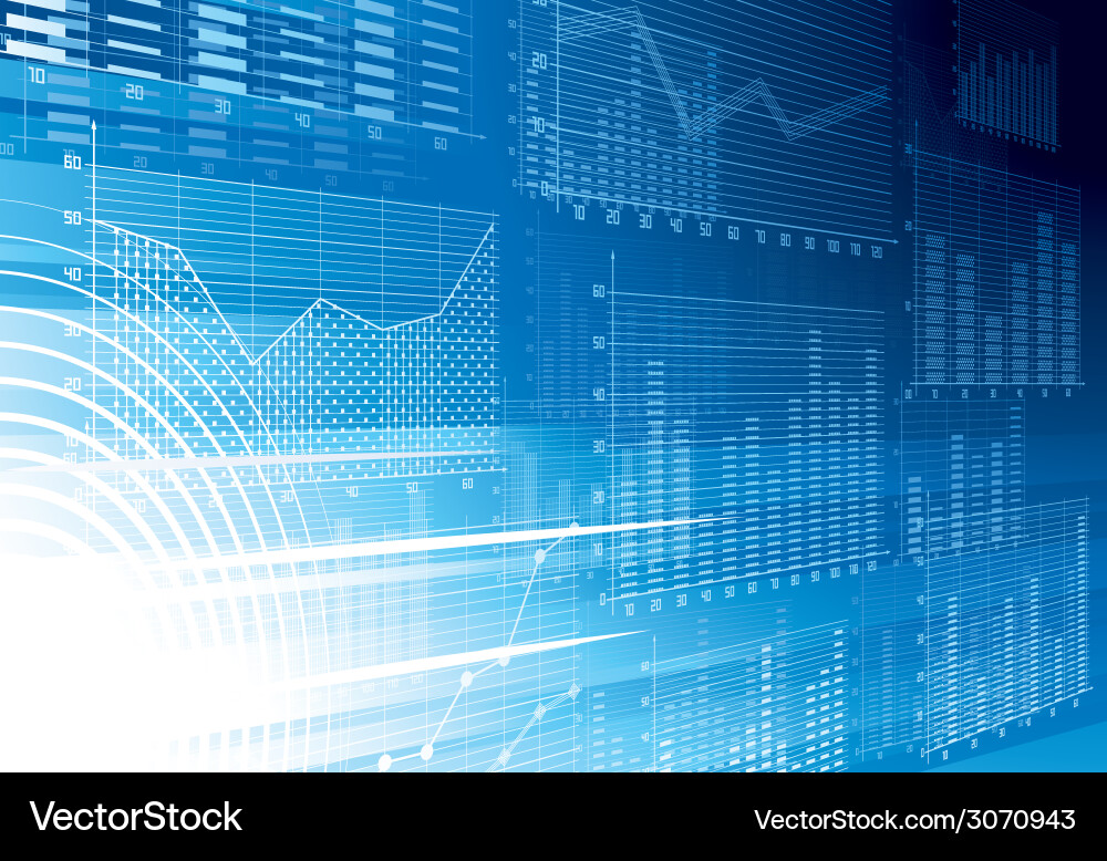 Abstract financial background Royalty Free Vector Image