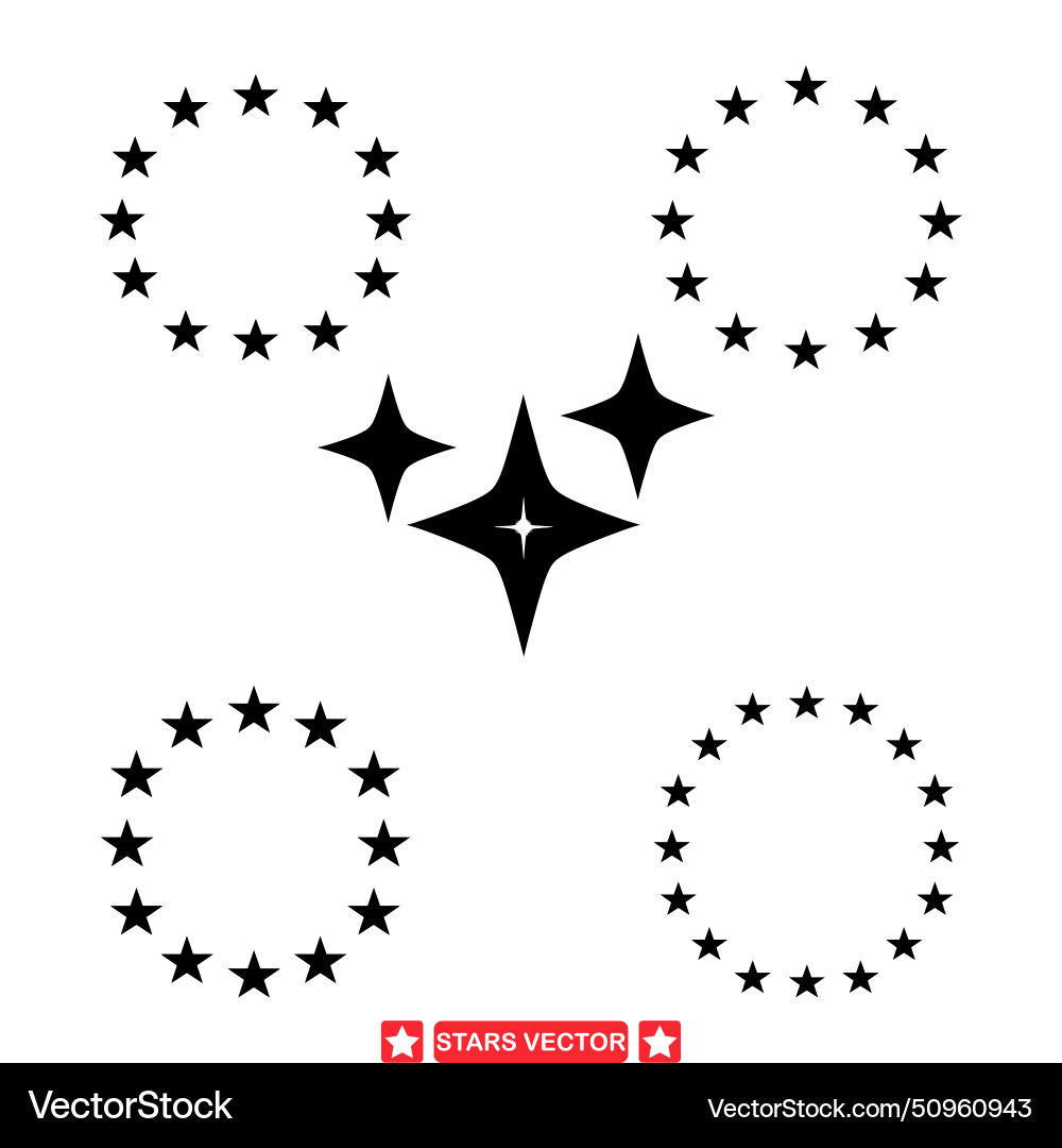 Cosmic constellations discover our stellar Vector Image