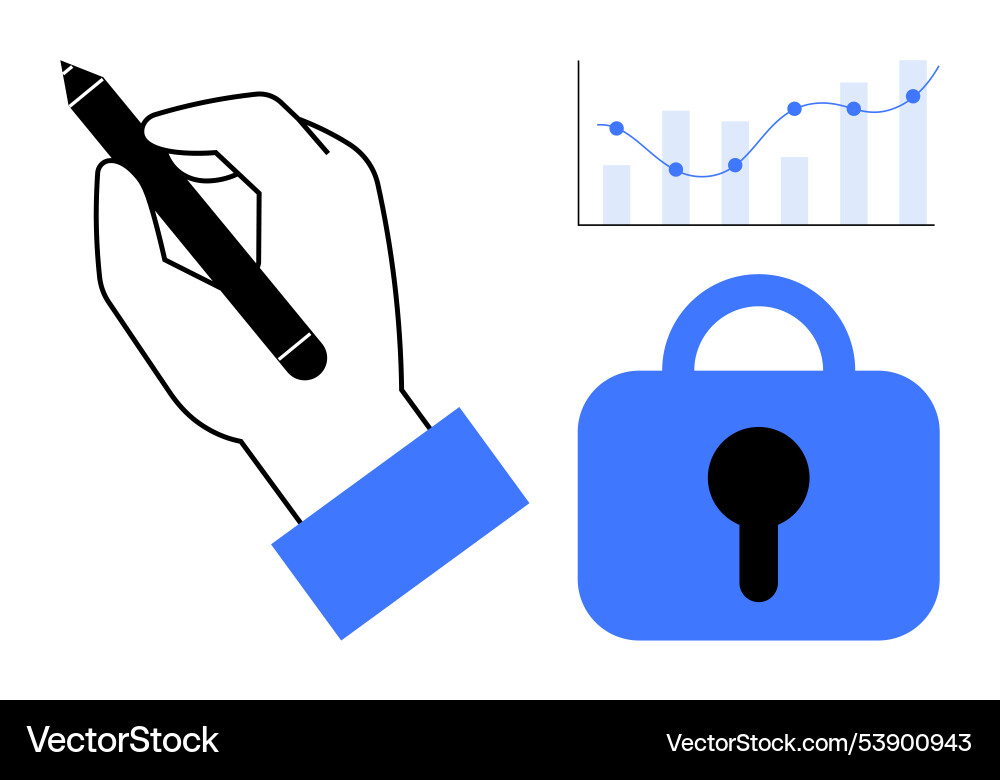 Data security handwriting and analytics protecting
