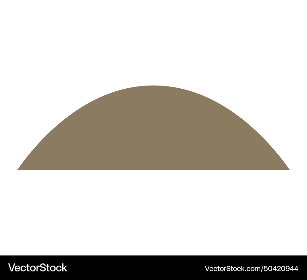 Garbage non-recyclable waste underscores Vector Image