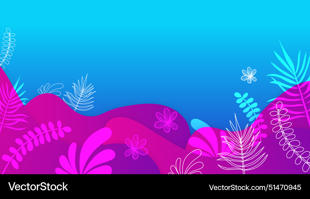 Colorful colourful summer background style Vector Image