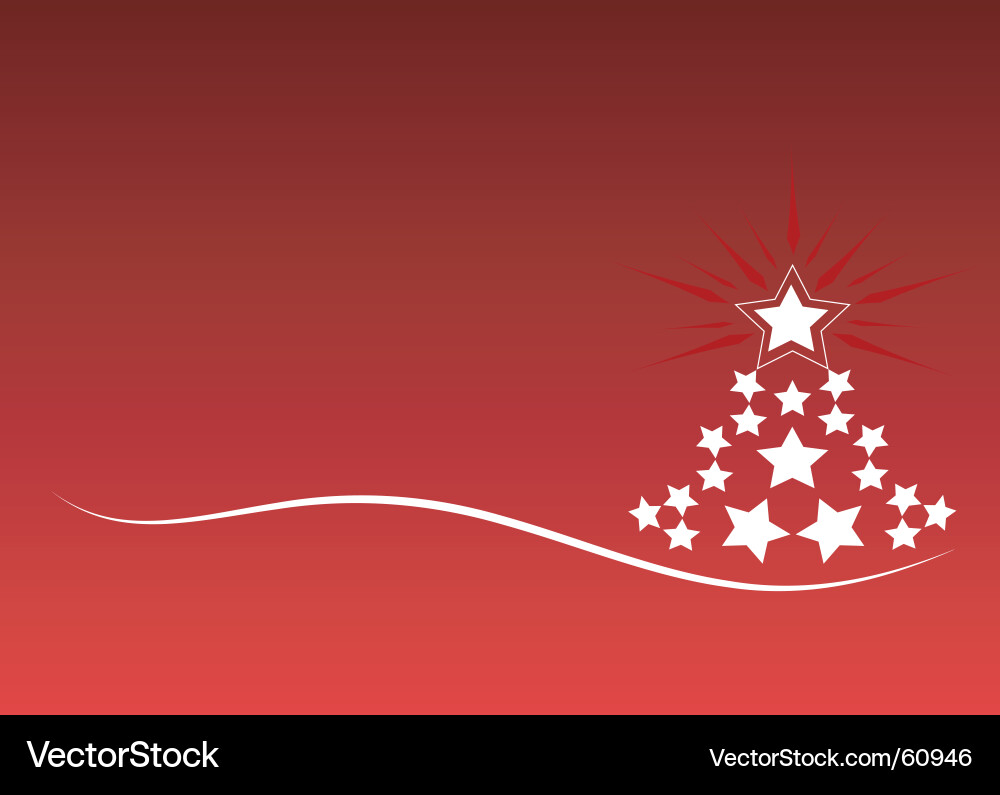 Red tree Royalty Free Vector Image - VectorStock