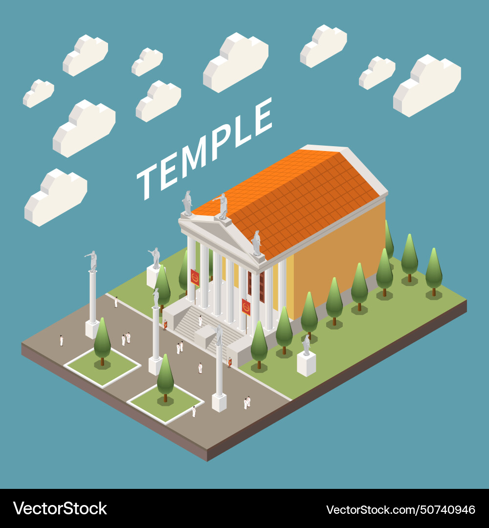 Roman empire concept Royalty Free Vector Image