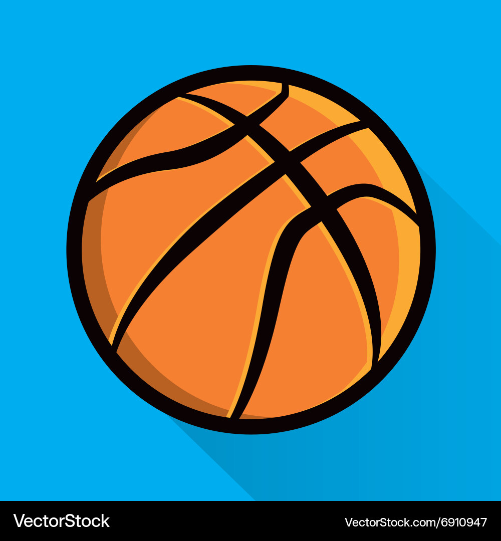 Basketball icon Royalty Free Vector Image - VectorStock
