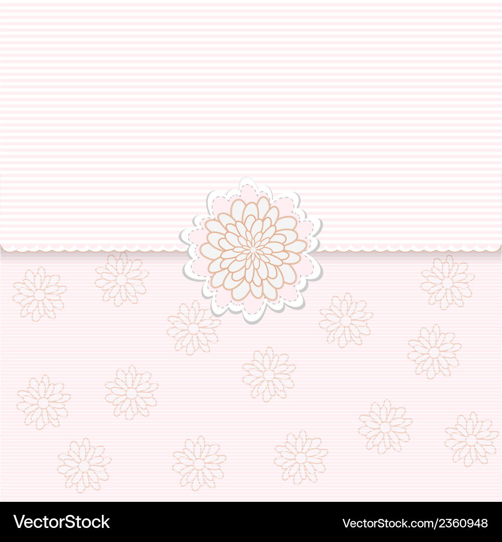 Greeting card Royalty Free Vector Image - VectorStock