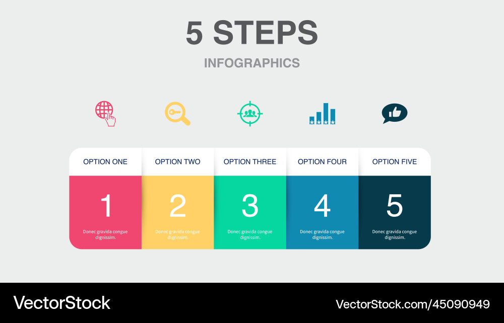Internet keyword target group ranking social Vector Image