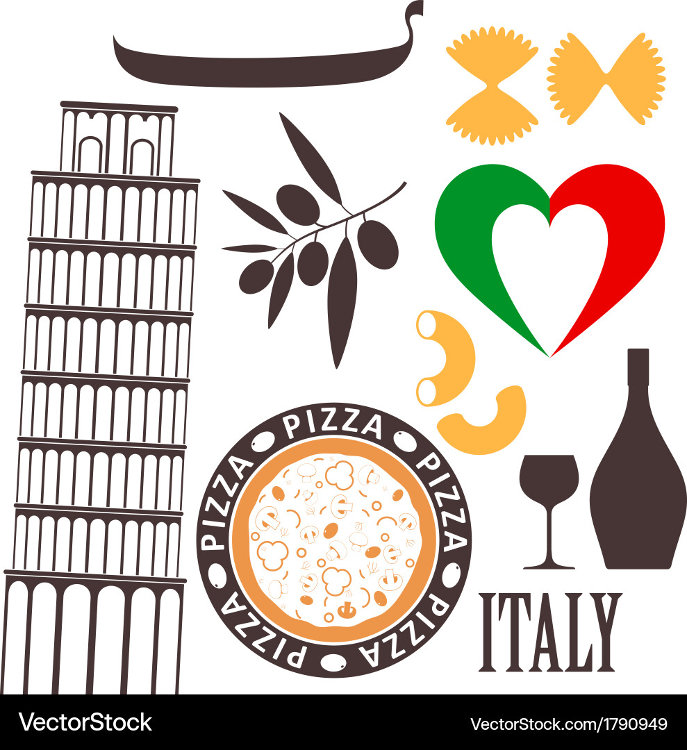 Italy Royalty Free Vector Image - VectorStock