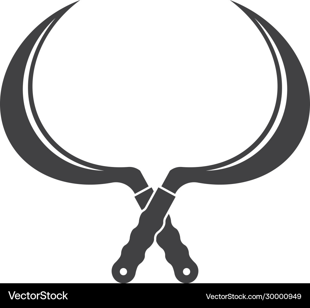 Sickle icon design Royalty Free Vector Image - VectorStock