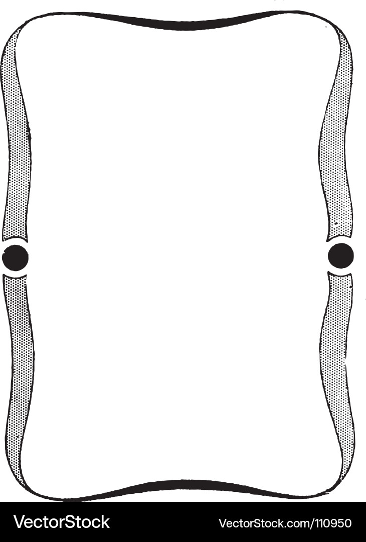 Elegant Vintage Border Royalty Free Vector Image