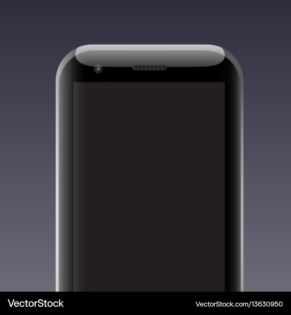 Smart phone realistic Royalty Free Vector Image