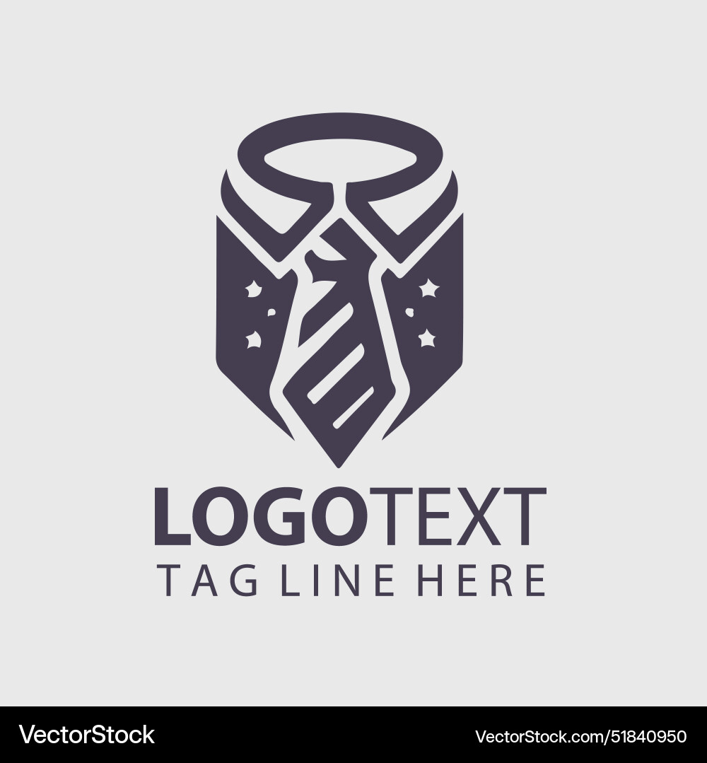 Tie logo Royalty Free Vector Image - VectorStock