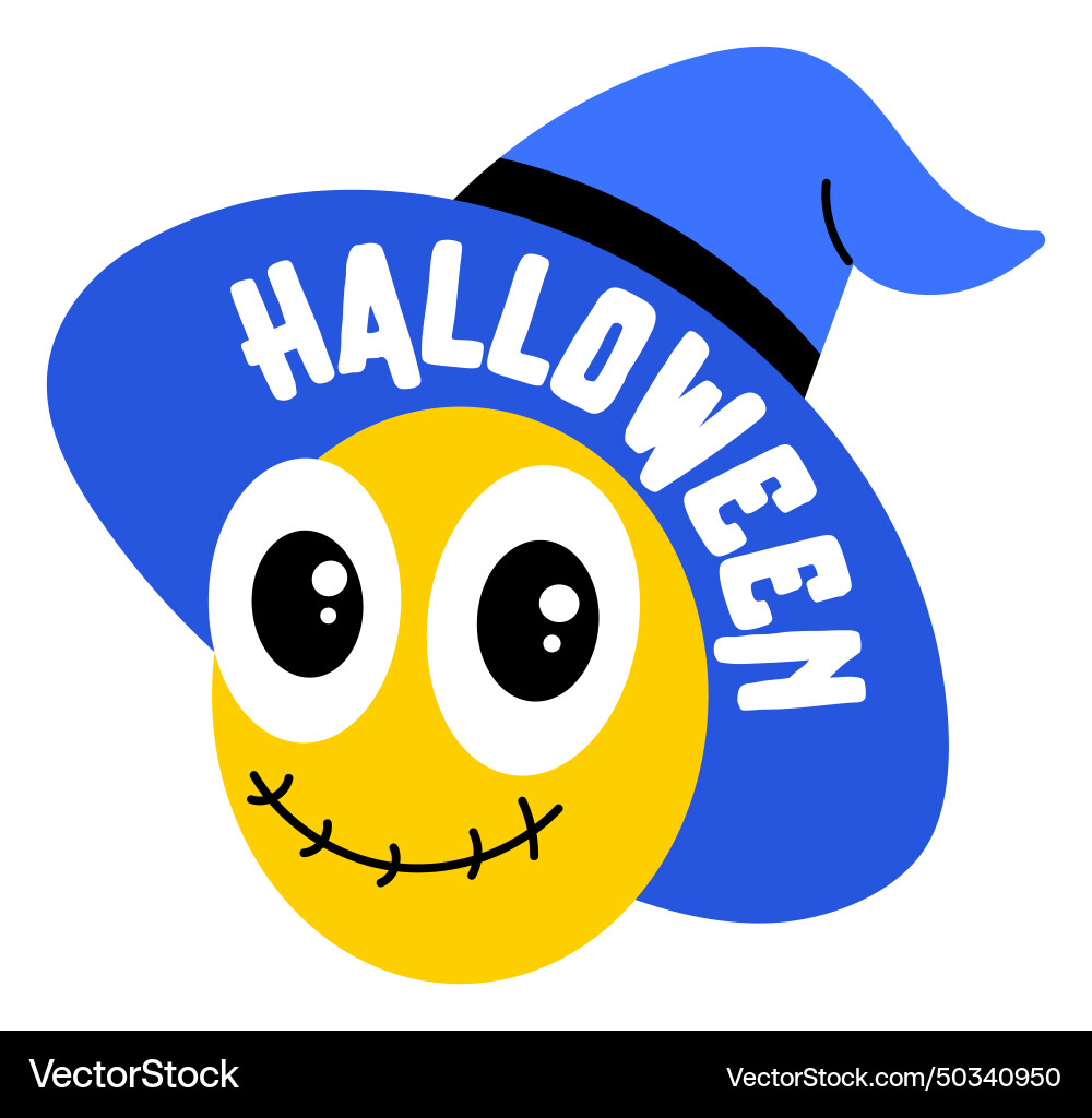 Witch emoji Royalty Free Vector Image - VectorStock