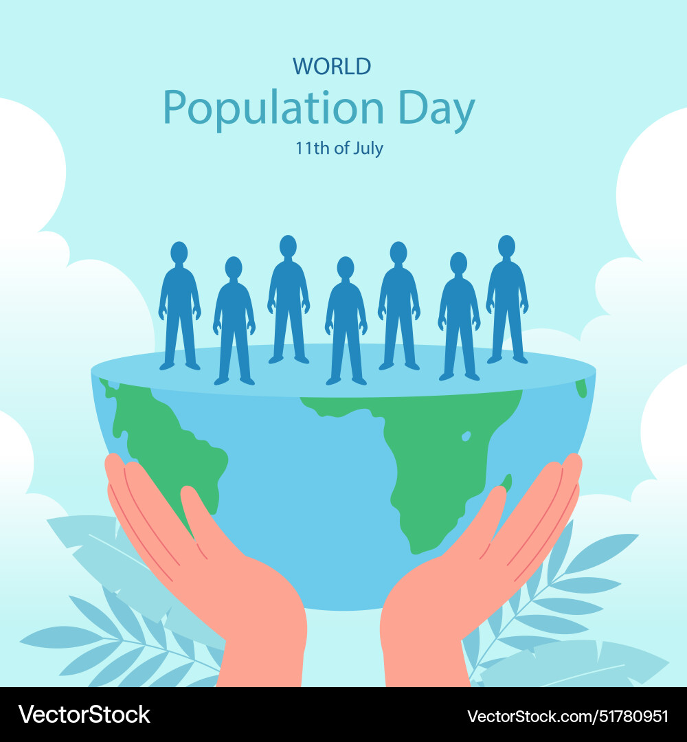 An celebrating global unity on world Royalty Free Vector