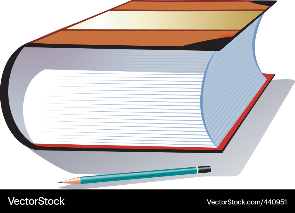 Book Royalty Free Vector Image - VectorStock