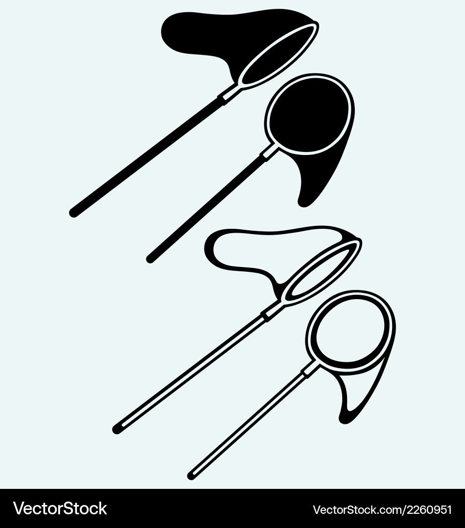 Fishing net Royalty Free Vector Image - VectorStock