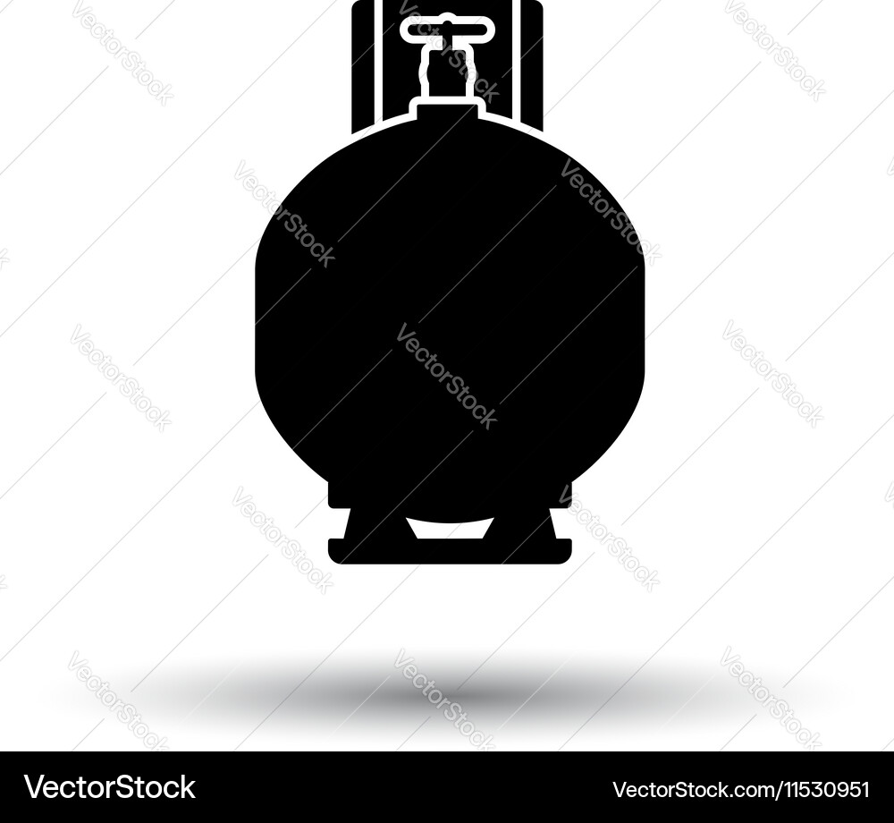 Gas cylinder icon Royalty Free Vector Image - VectorStock