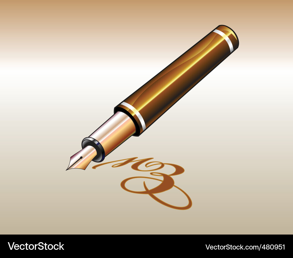 Signature Royalty Free Vector Image - VectorStock