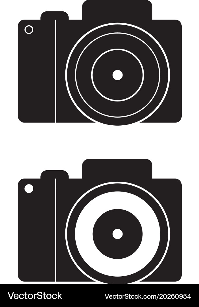 DSLR Camera Icon Royalty Free Vector Image - VectorStock