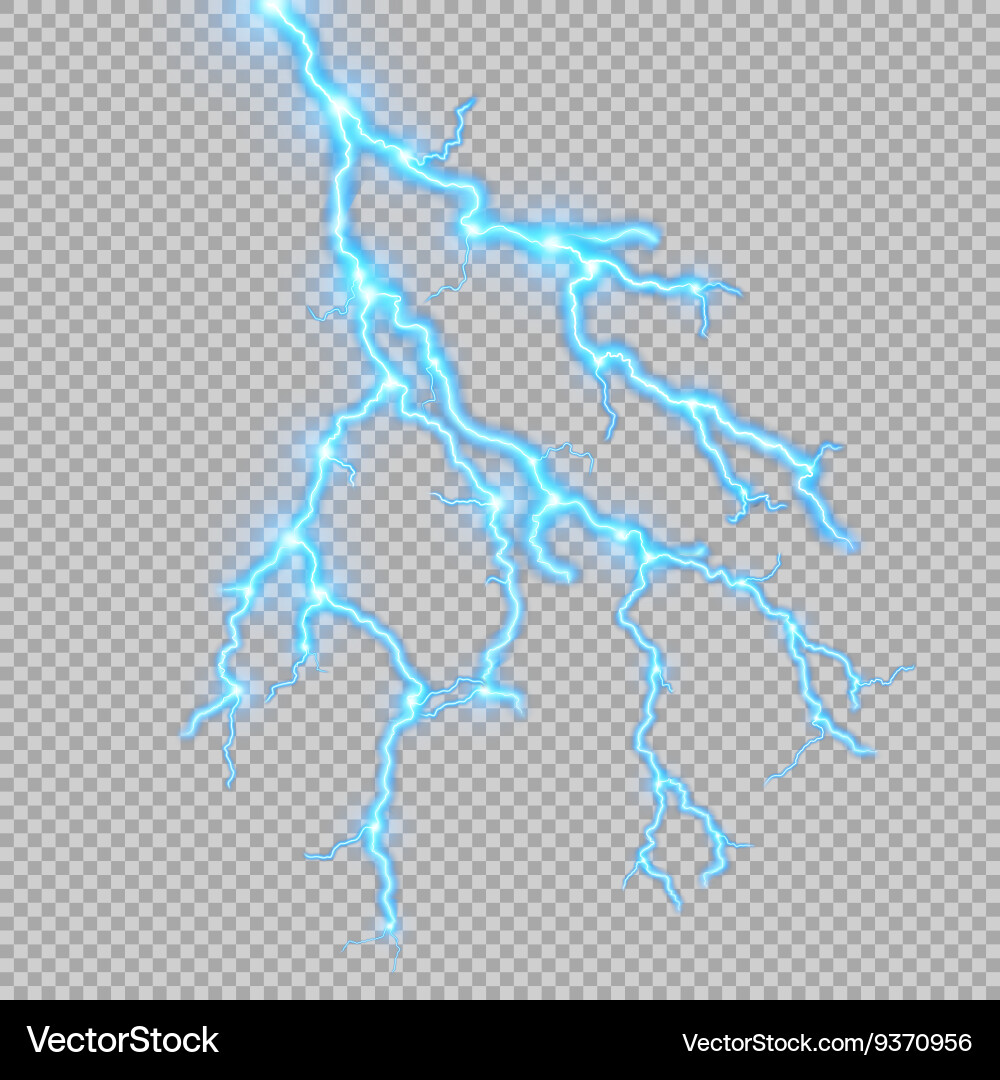Abstract Lightning Storm Background – Royalty-Free Vector | VectorStock
