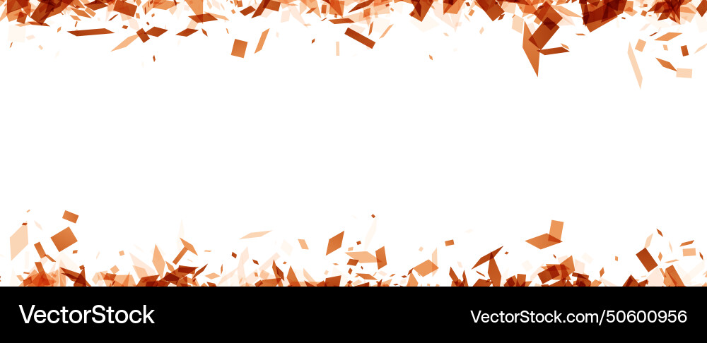 Amber crystal cascade Royalty Free Vector Image