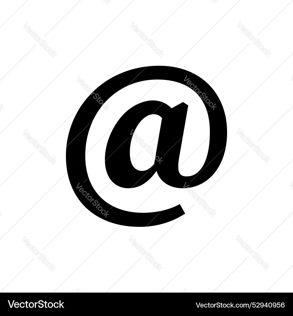 At icon set Royalty Free Vector Image - VectorStock