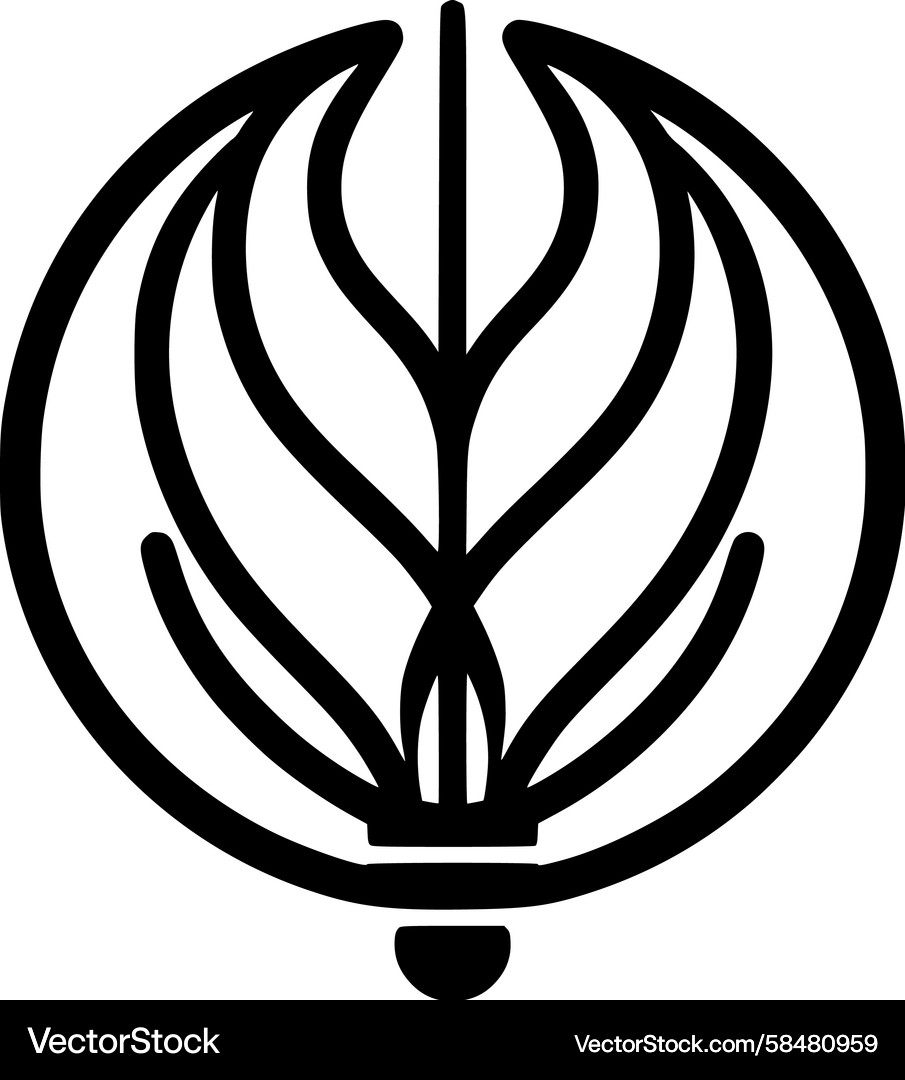 Khanda Symbol - Sikh Emblem Royalty Free Vector Image