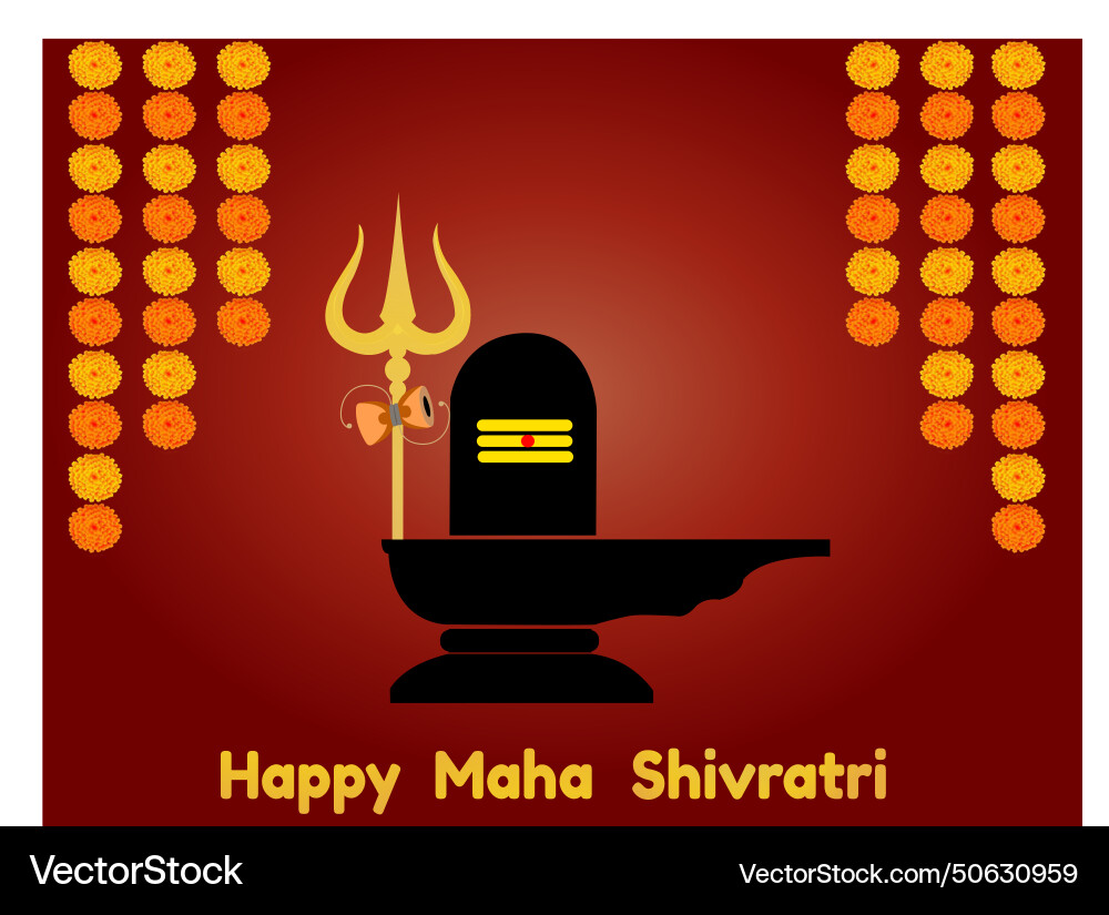 Shivratri Royalty Free Vector Image - VectorStock