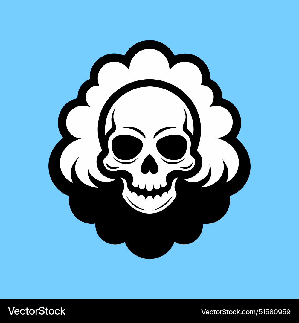 Skull logo Royalty Free Vector Image - VectorStock