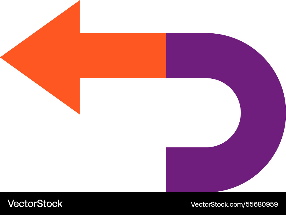 Undo icon design Royalty Free Vector Image - VectorStock