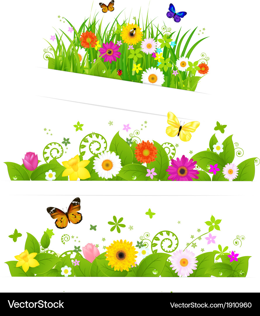 Spring flower bouquet Royalty Free Vector Image
