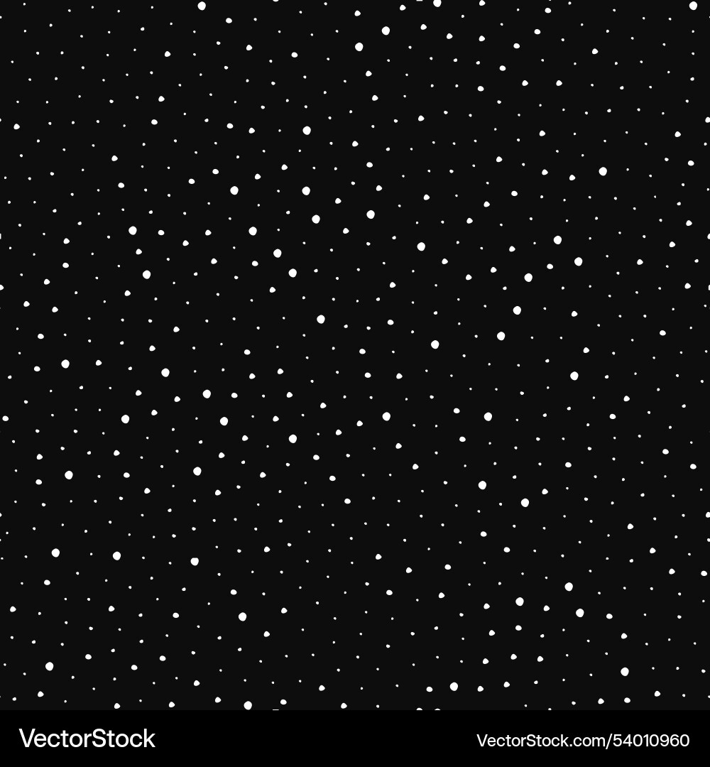 Starry night seamless pattern Royalty Free Vector Image