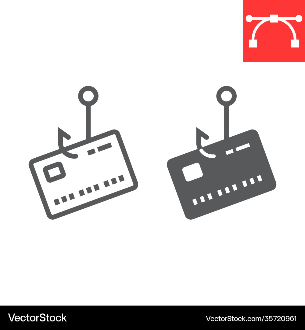 Fraud & Scam Security Icon Royalty Free Vector Image