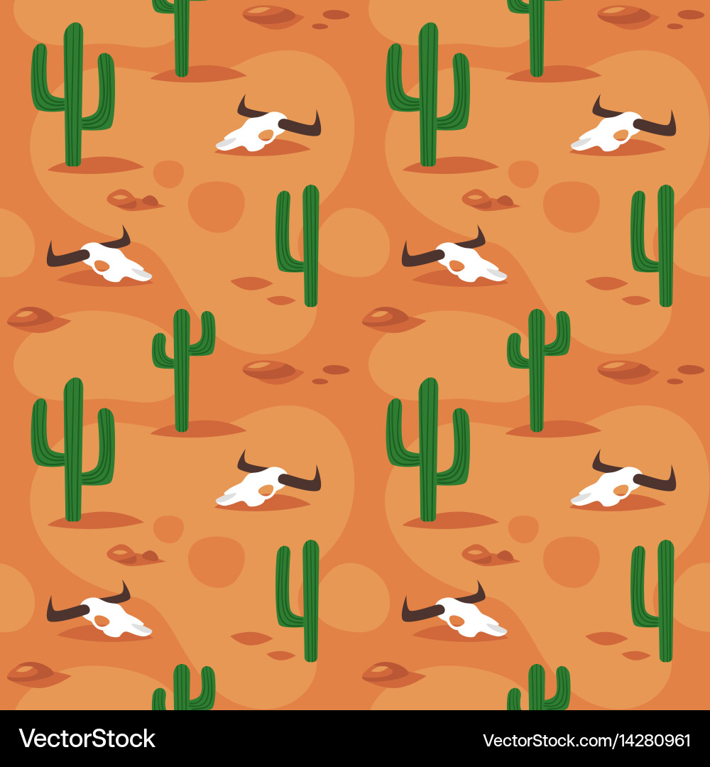 Seamless pattern with desert surface Royalty Free Vector