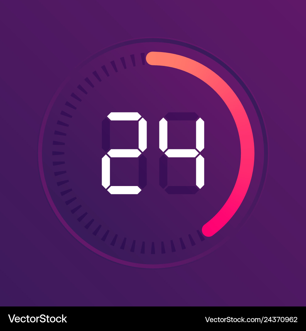 Clock and watch Royalty Free Vector Image - VectorStock