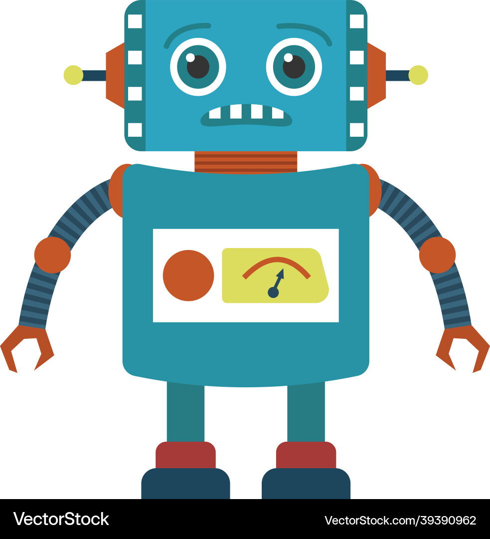 Robot technology Royalty Free Vector Image - VectorStock