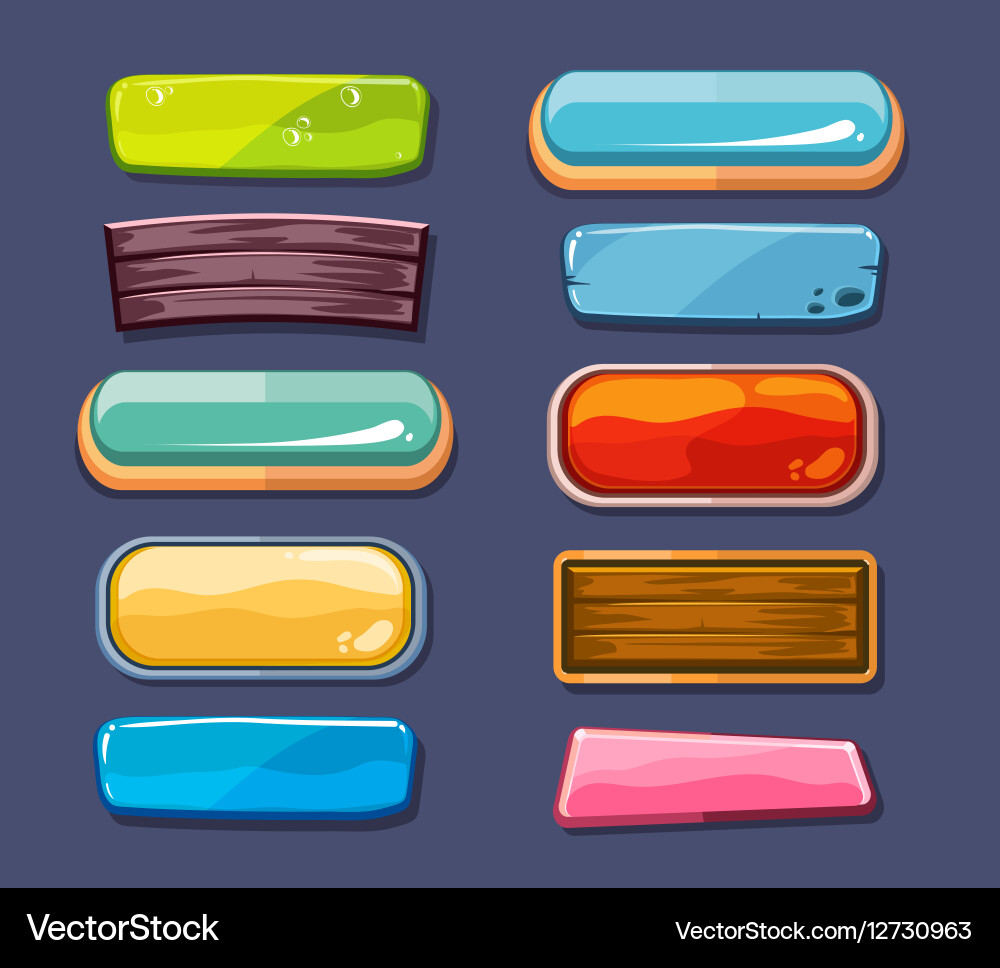 Options selection windows panel settings Vector Image