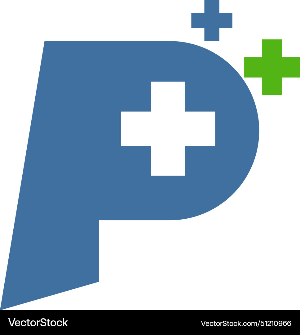 Pharmacy logo icon design Royalty Free Vector Image