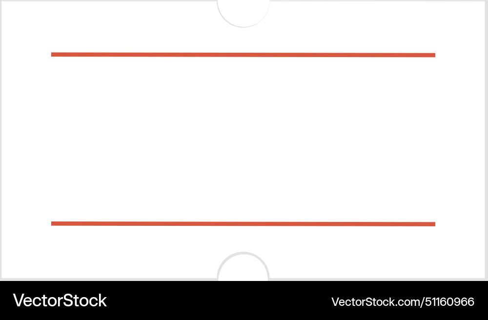 Self-adhesive paper price tag with two red Vector Image