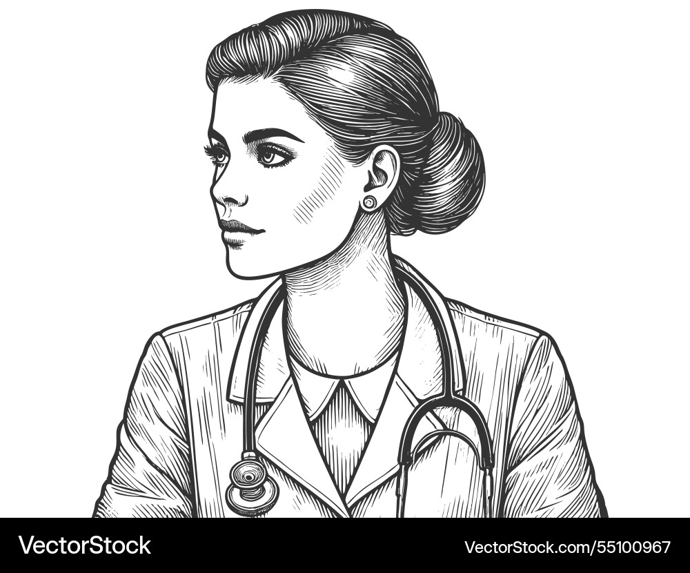 Vintage Stethoscope Vector Images (over 1,300)