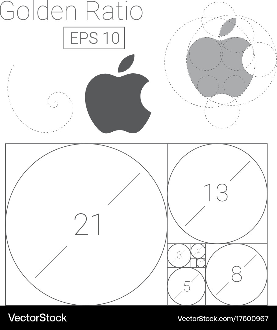 Fibonacci Sequence Apple Logo