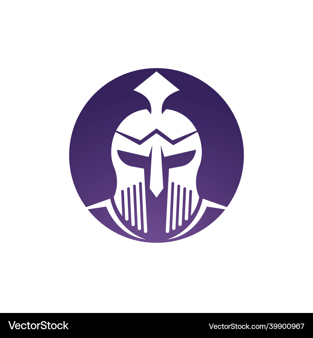 Mask gladiator template Royalty Free Vector Image