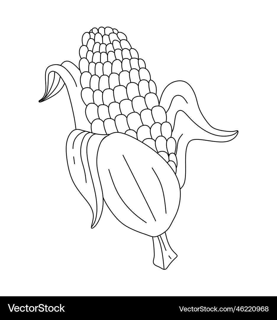 free coloring pages corn