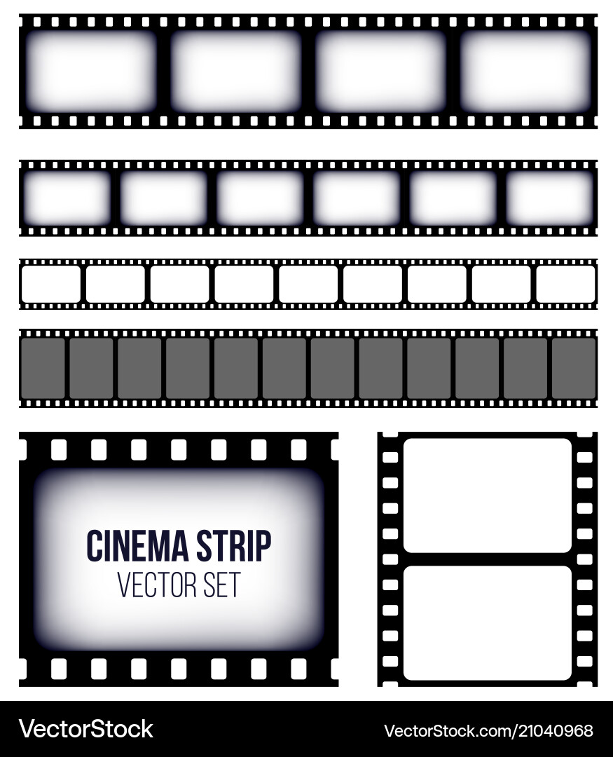 Creative of old retro film Royalty Free Vector Image