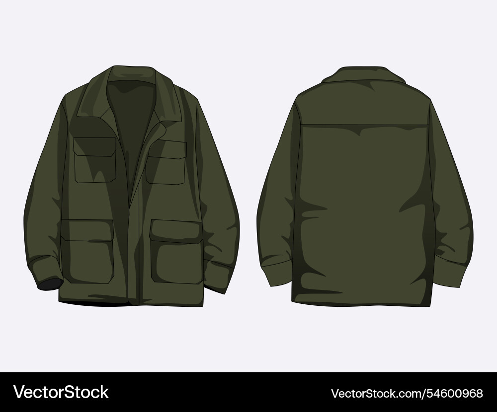 Jacket Royalty Free Vector Image - VectorStock