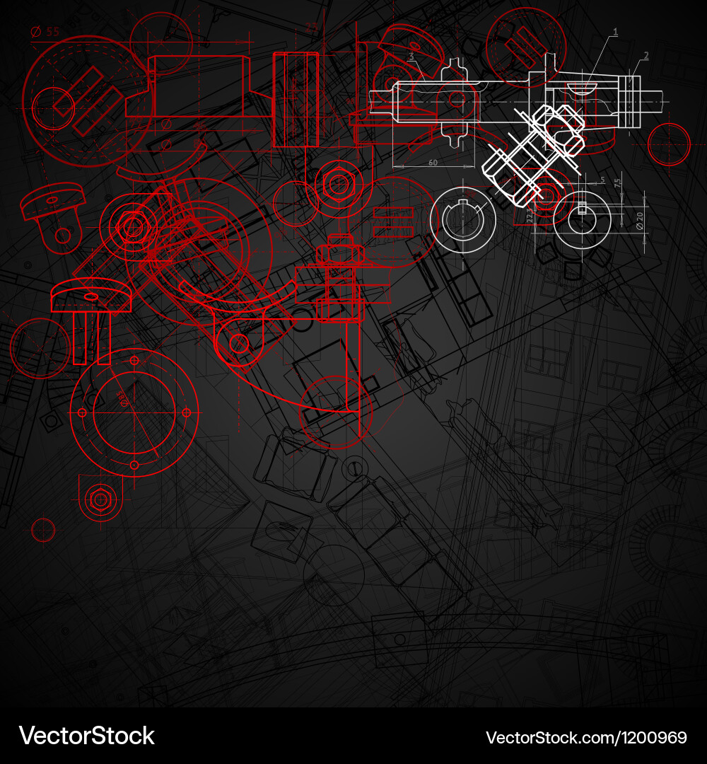 Industrial background Royalty Free Vector Image