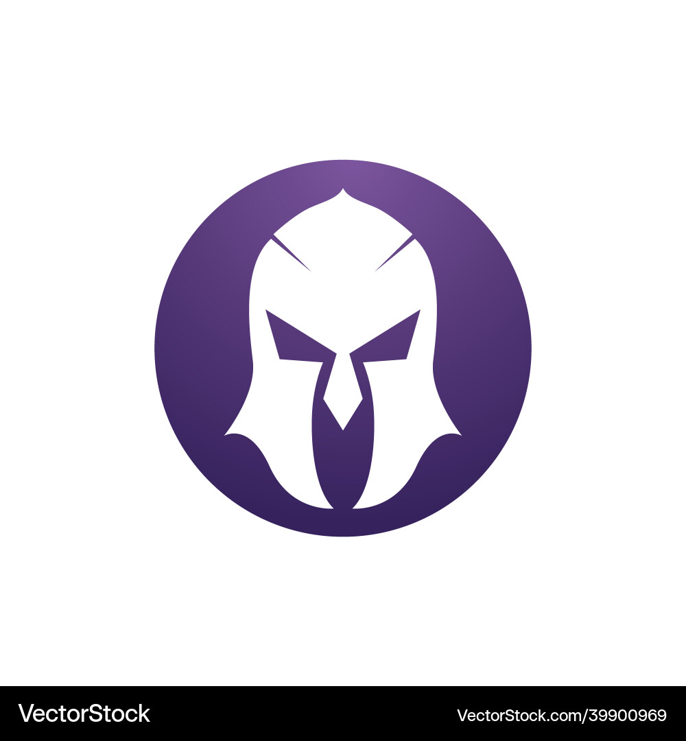 Mask gladiator template Royalty Free Vector Image
