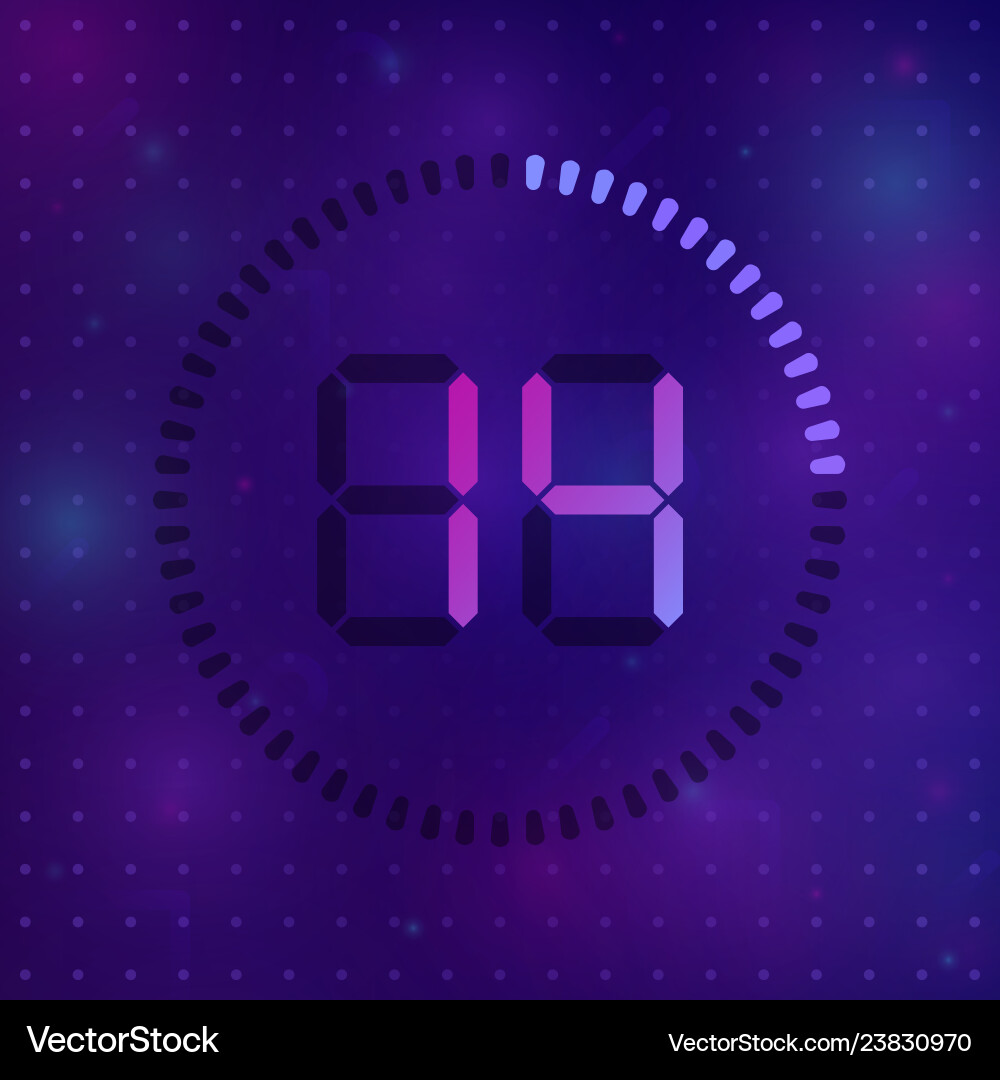 Clock and watch Royalty Free Vector Image - VectorStock