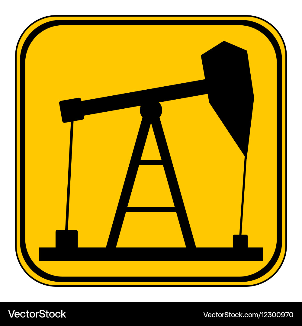 Oil pump icon Royalty Free Vector Image - VectorStock