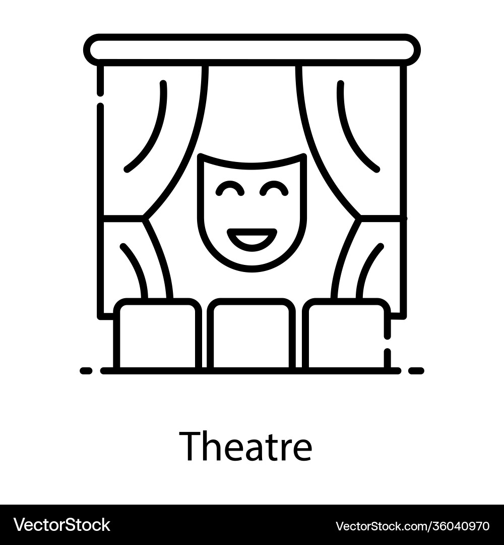 Theater Royalty Free Vector Image - VectorStock