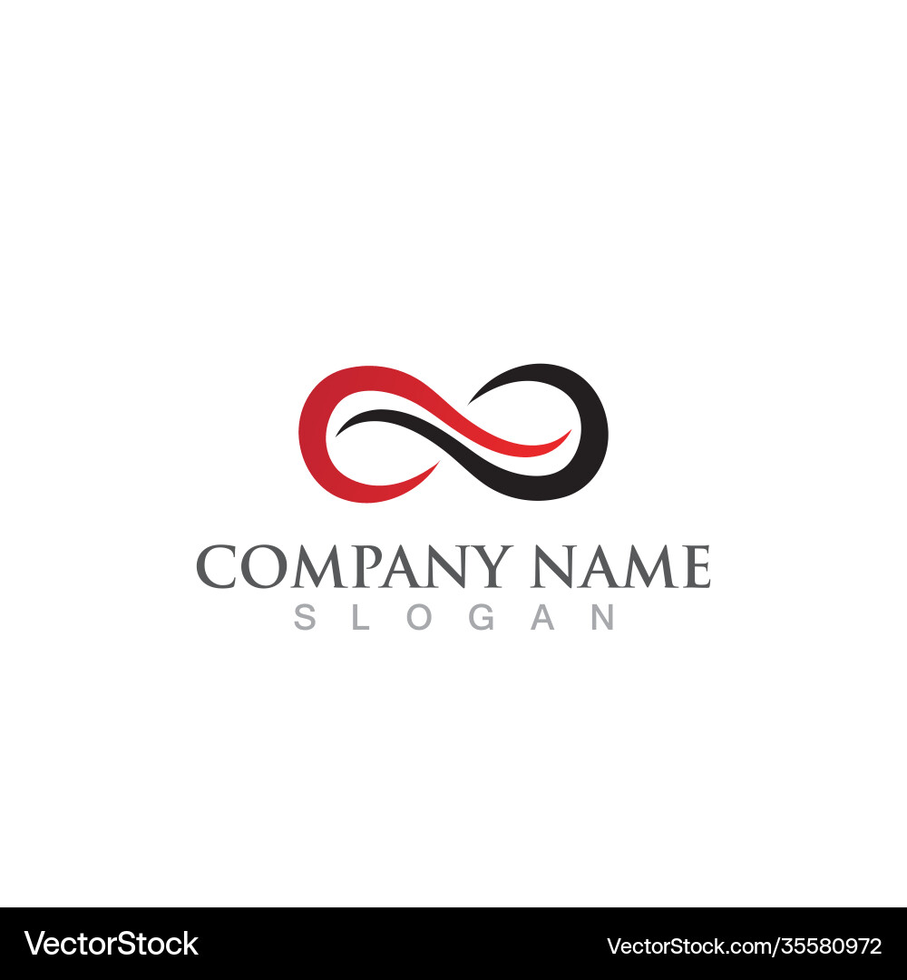 Infinity design Royalty Free Vector Image - VectorStock